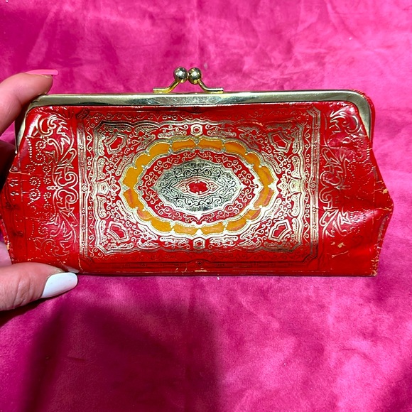 Vintage | Bags | Vintage Boho Wallet | Poshmark